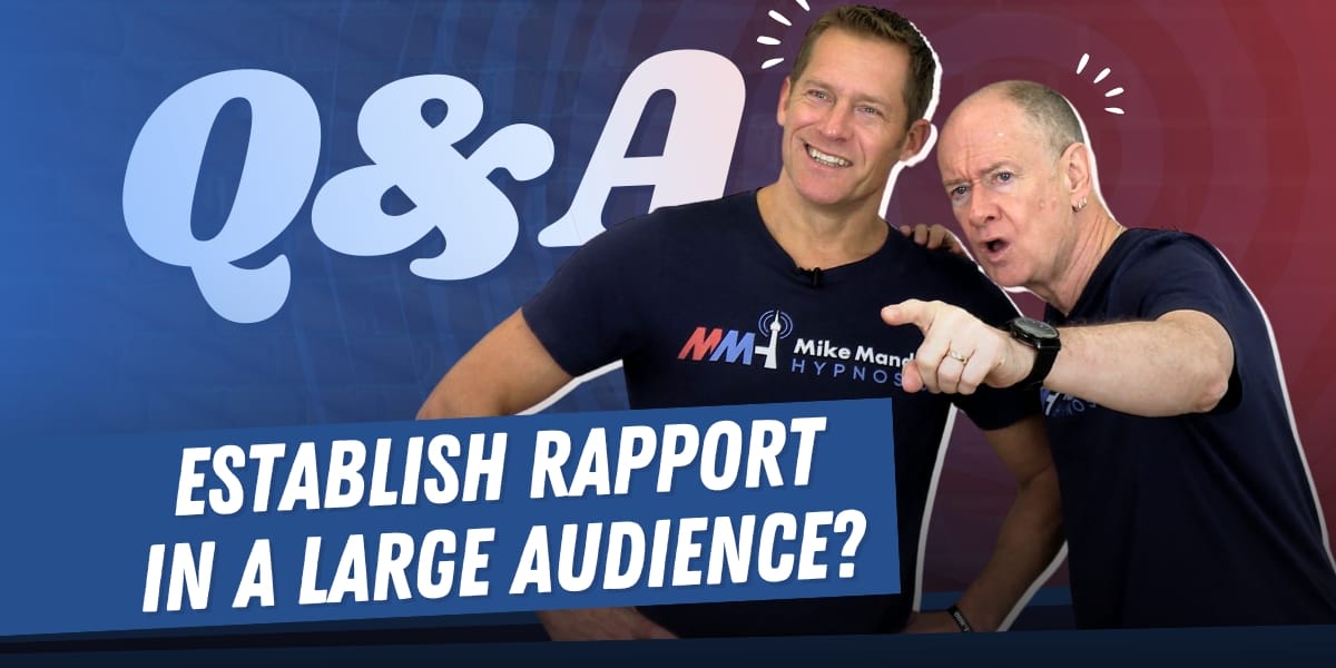 How to Build Rapport With a Large Audience: Expert Tips From the Stage ...